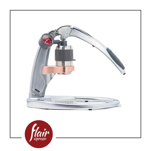 מכונת קפה מנוף פלייר Flair Pro 2 Espresso Maker chrome נירוסטה - קרמה אונו
